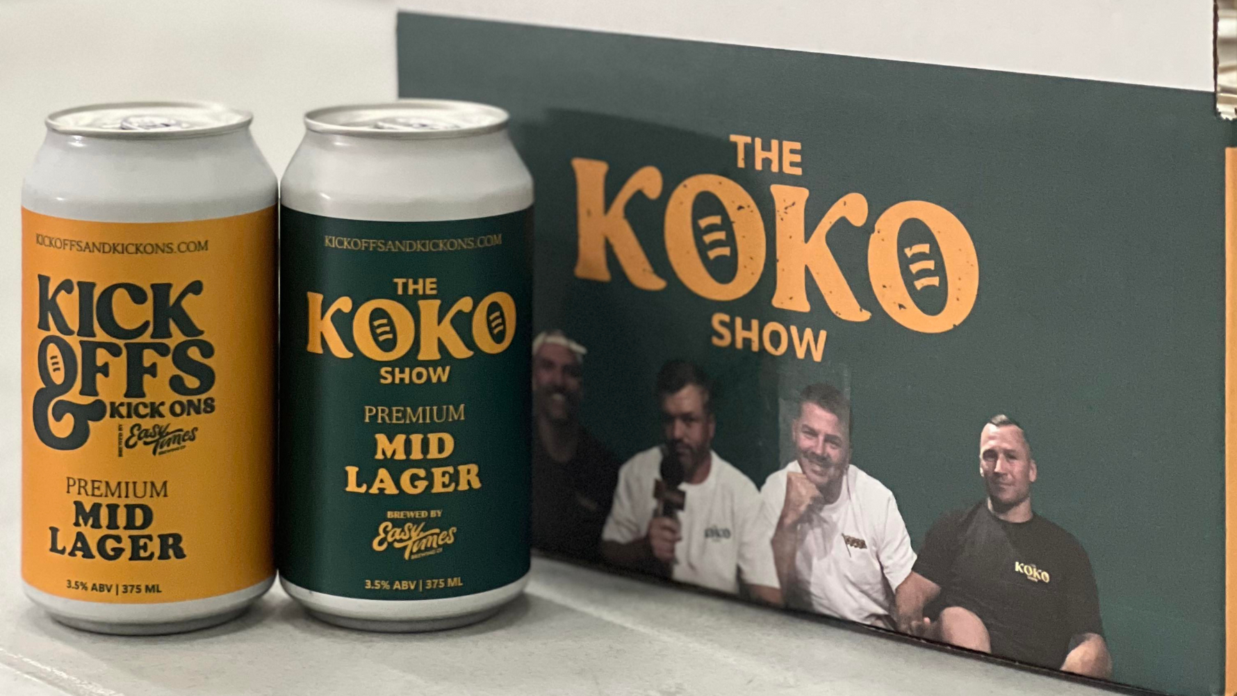 THE OFFICIAL HOME OF THE KOKO SHOW – KickOffs&KickOns